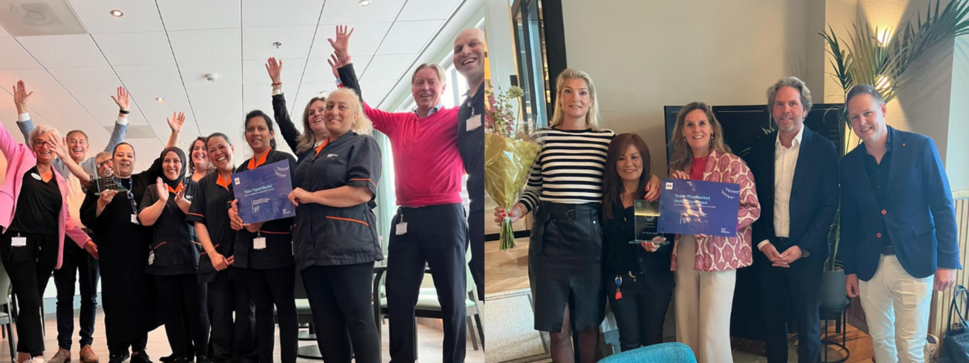 EW Service Awards uitgereikt aan de schoonmaakteams van the Market ...